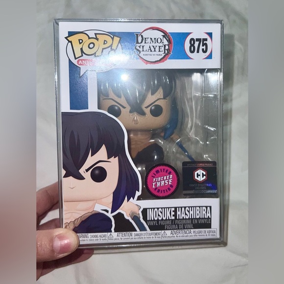 Funko | Toys | Inosuke Hashibira Flocked Chase 875 Demon Slayer Chalice ...